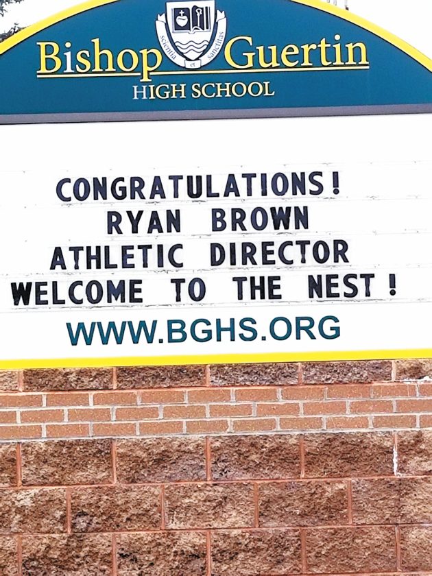 Brown brings lifetime love of sports to AD job at Bishop Guertin | News ...